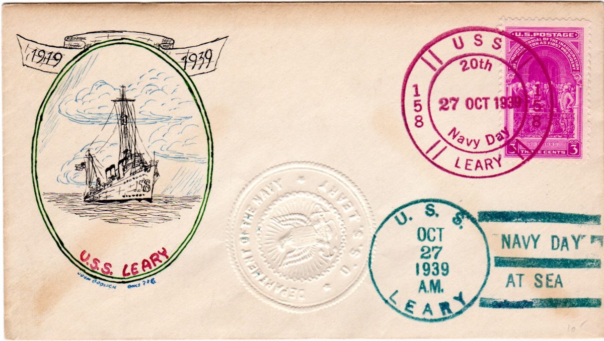 USS Leary (DD-158) - USCS
